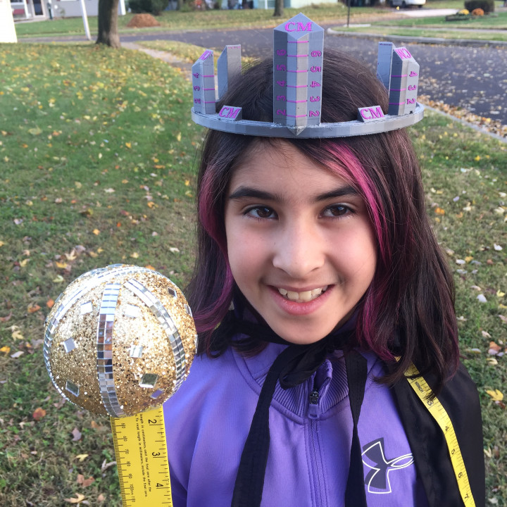 3D Printable Crown Ruler by Star Labs 3D, LLC