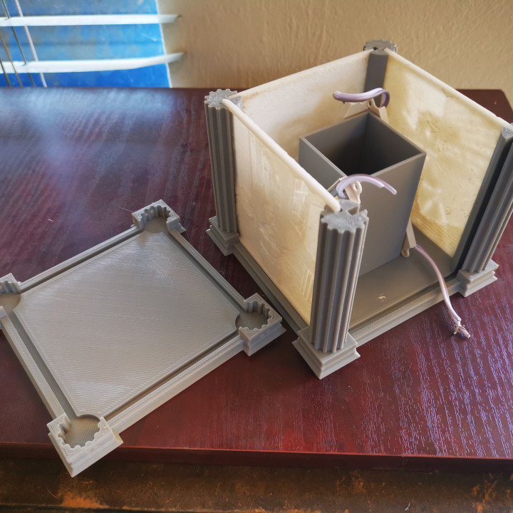 3D Printable Lithophane Light Box by Anton