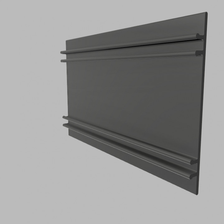 3D Printable 2020 double profile cover by Stanley Boris