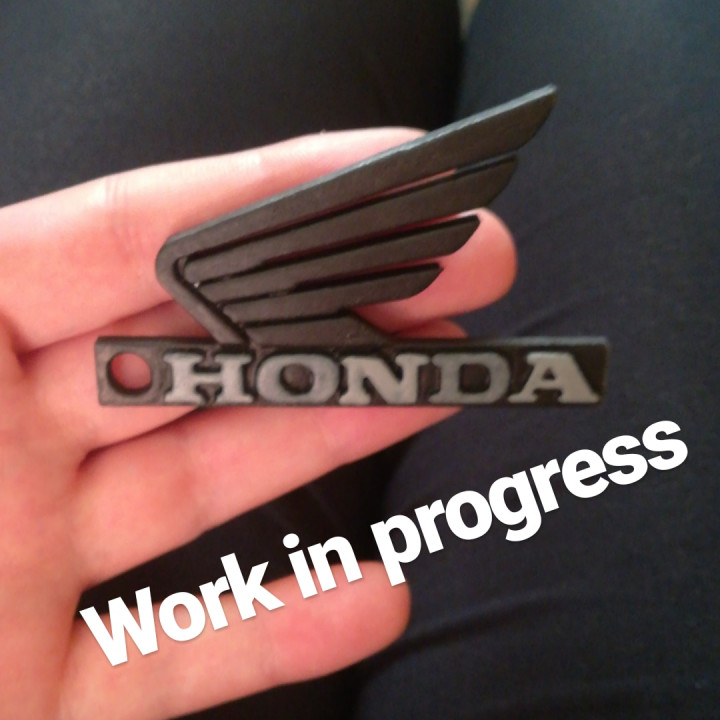 3D Print of keychain honda by Kekka