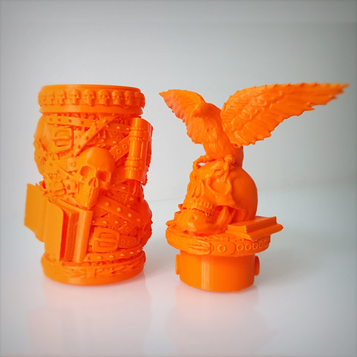 3D Printable Gothic box by Alphonse Marcel