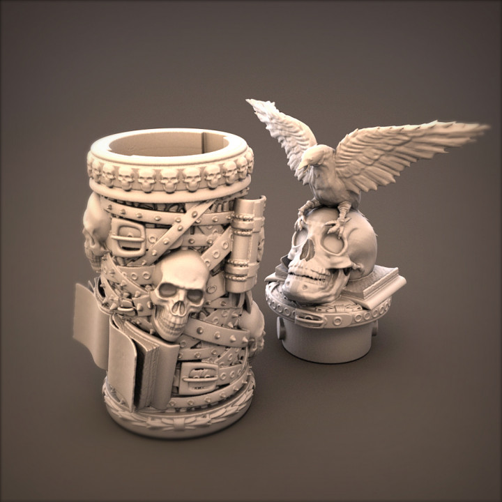 3D Printable Gothic box by Alphonse Marcel