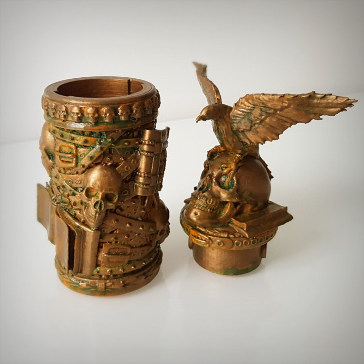 3D Printable Gothic box by Alphonse Marcel