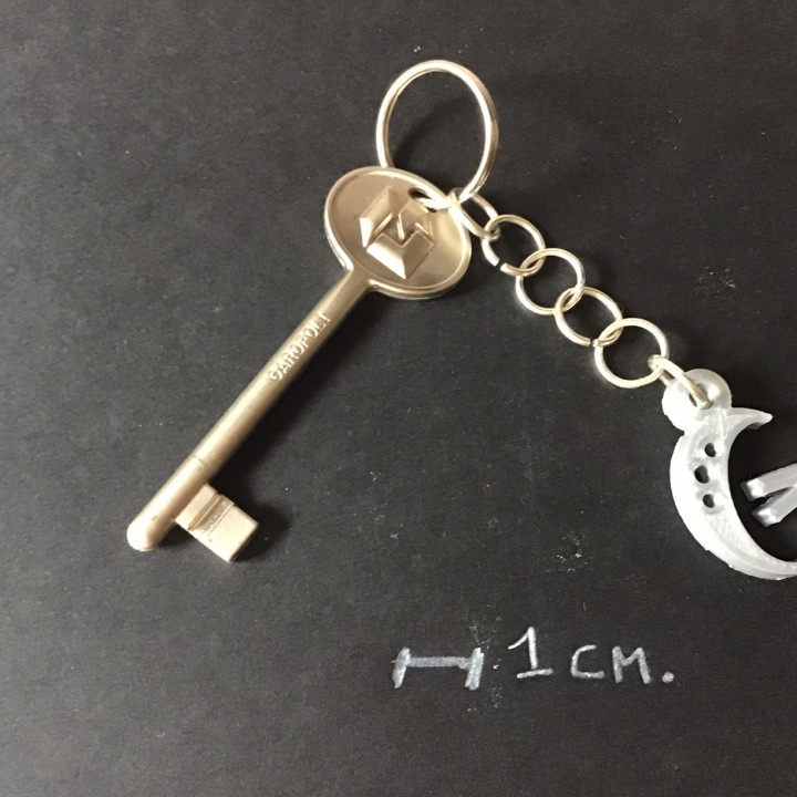 3D Printable 3D Letters for keychain and more by Elena Antonelli