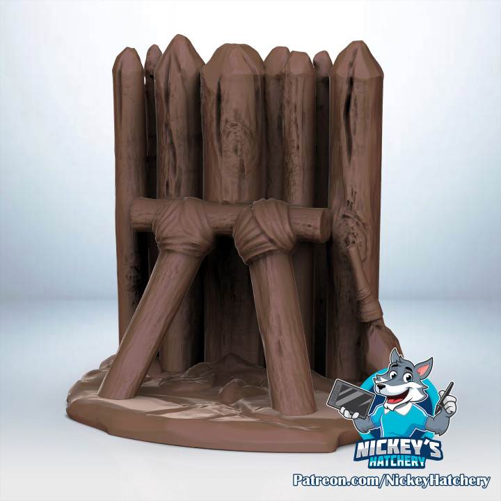 3D Printable Barricade Pack #1 by Nickey's Hatchery