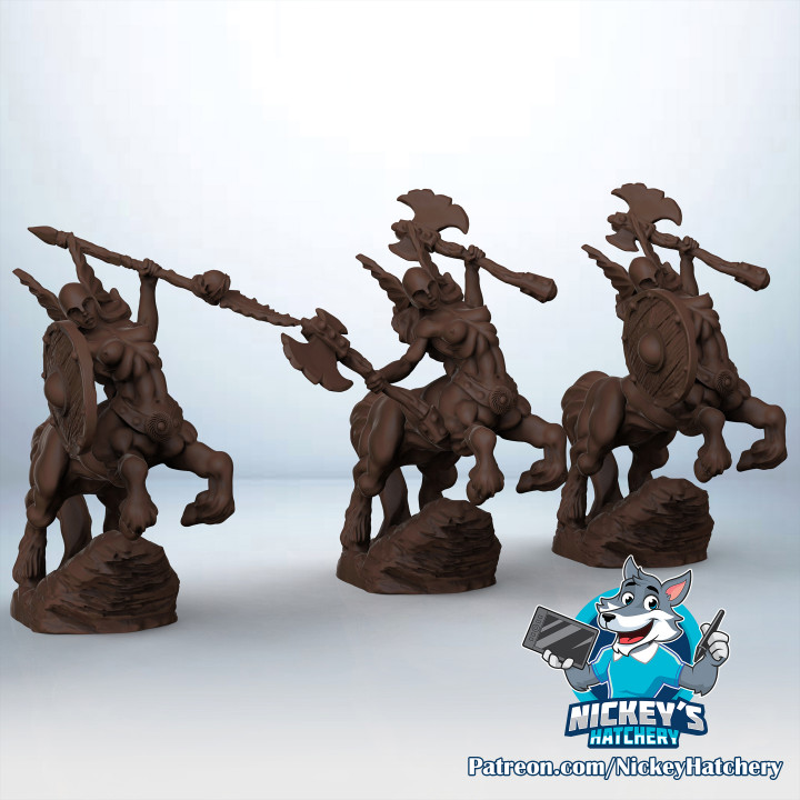 3D Printable Centaur Hellica Pack by Nickey's Hatchery