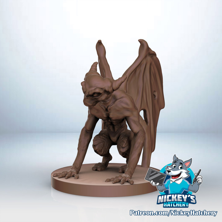 3D Printable Imp Demon by Nickey's Hatchery