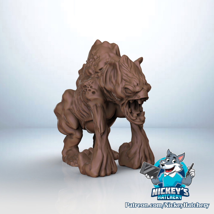 3D Printable Tch'Erd Demon by Nickey's Hatchery