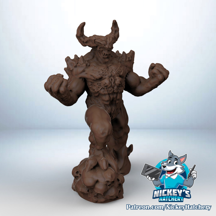 3D Printable Wrath Demon by Nickey's Hatchery