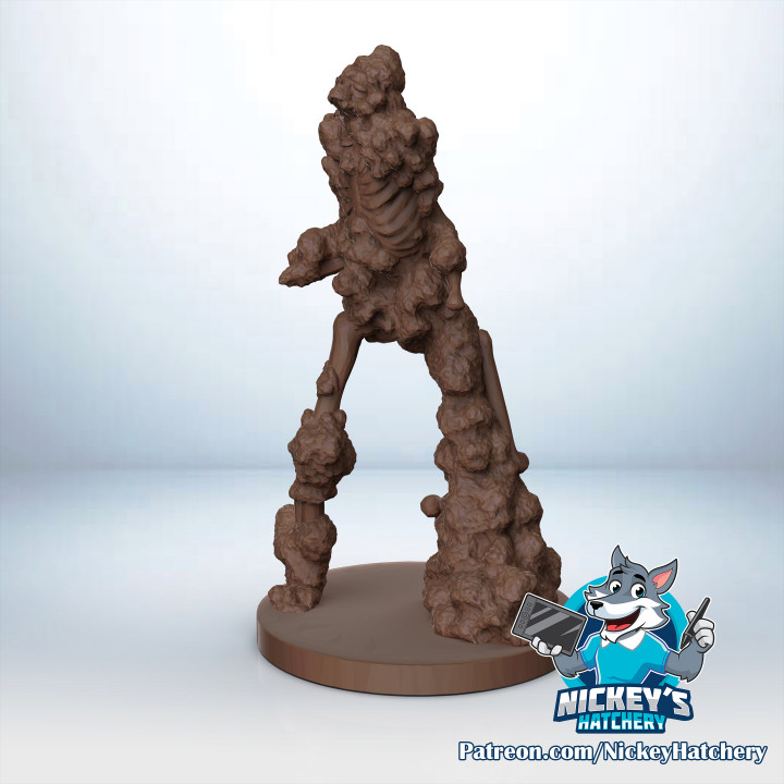 3D Printable Decaying Skeleton by Nickey's Hatchery