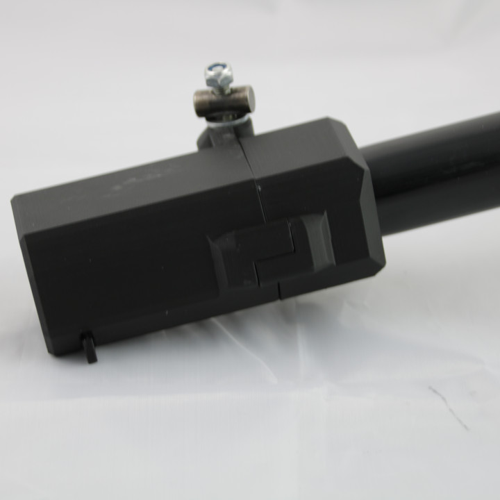 3D Printable Nerf Stock Adapter by Simon Haase