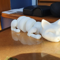 3D Printable Lazy Cat by McGybeer