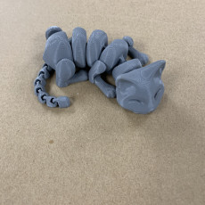 3D Printable Lazy Cat by McGybeer
