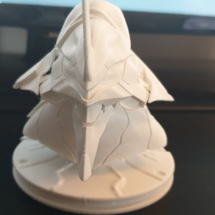 3D Printable Evangelion Unit 01 Bust - Fan Art by Jonnathan Nossa