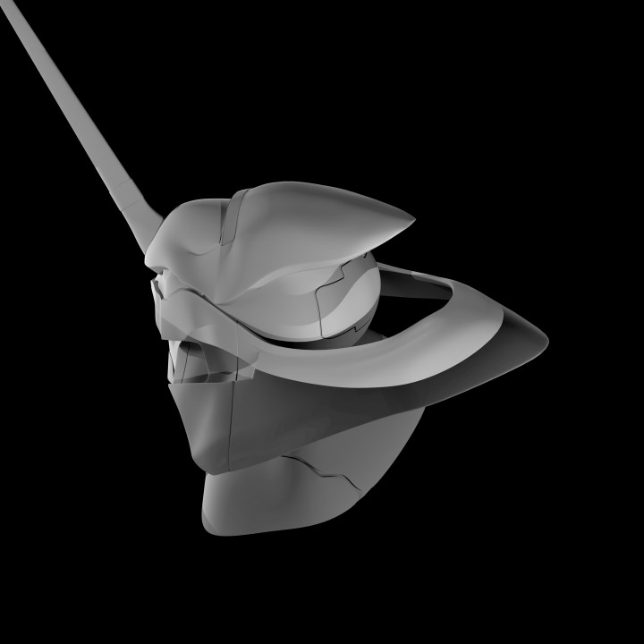 3D Printable Evangelion Unit 01 Bust - Fan Art by Jonnathan Nossa