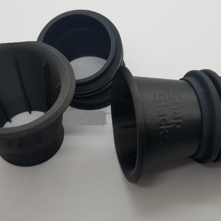 3D Print of Two Barrel Velocity Stack by yvanlover