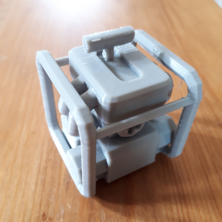 3D Printable Scrap Mechanic Gaz Engine by 3DMax