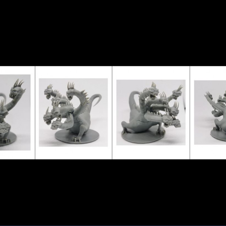 3D Printable Hydra by Naga Minis
