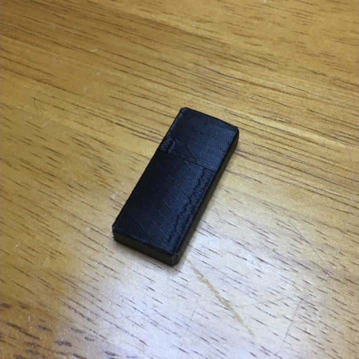 3D Printable Flash Drive Case by Austin Triggs