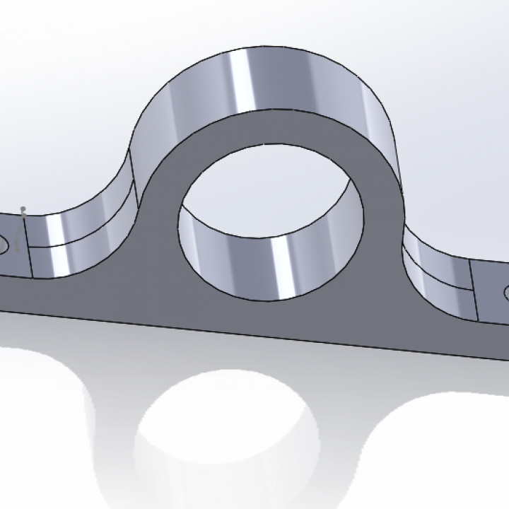 3D Printable KP08 Bearing Holder by Ümit YILDIRIM