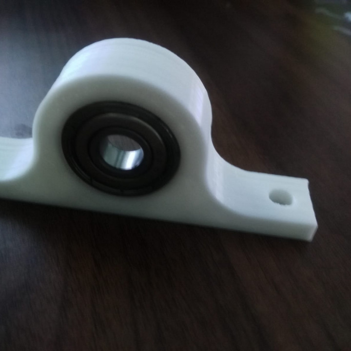 3D Printable KP08 Bearing Holder by Ümit YILDIRIM