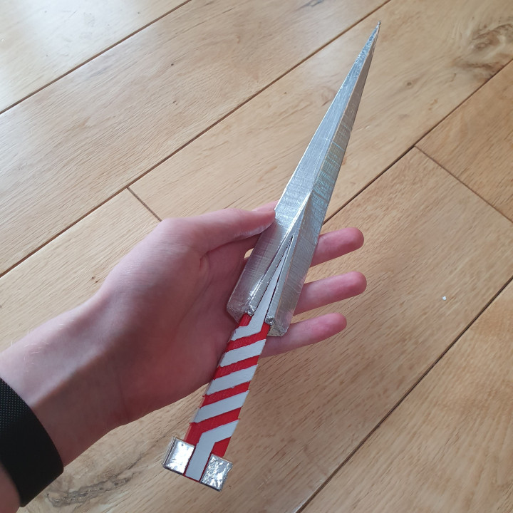 3D Printable Dagger of Mortis from Star Wars by Saxon Fullwood