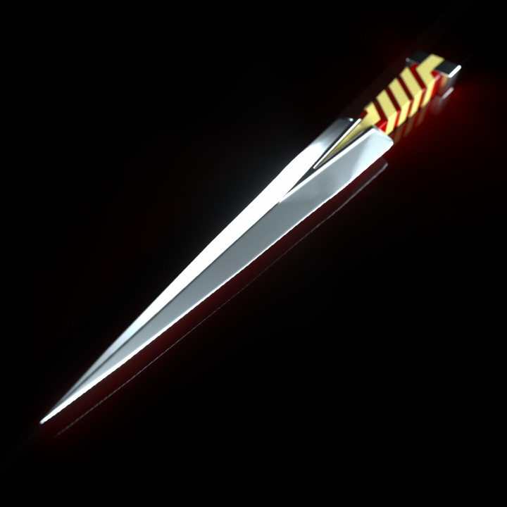 3D Printable Dagger of Mortis from Star Wars by Saxon Fullwood