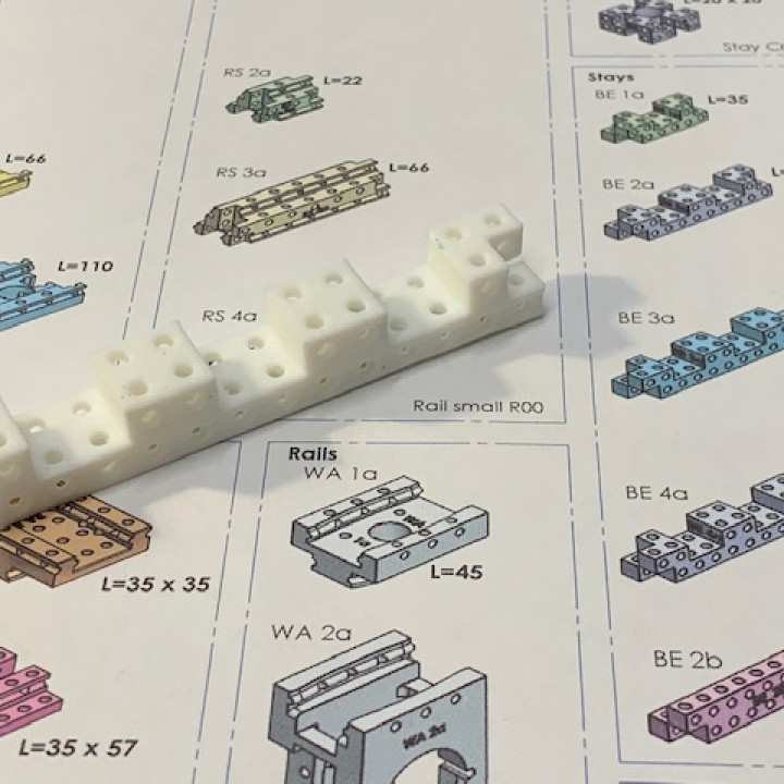 3D Printable Beam - BE 3a by Bjørn Heide