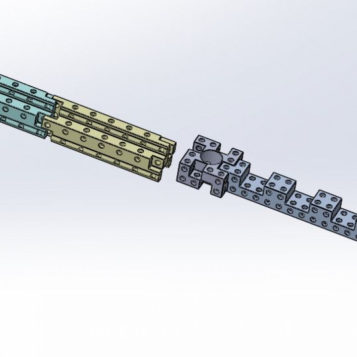 3D Printable Beam - BE 3a by Bjørn Heide