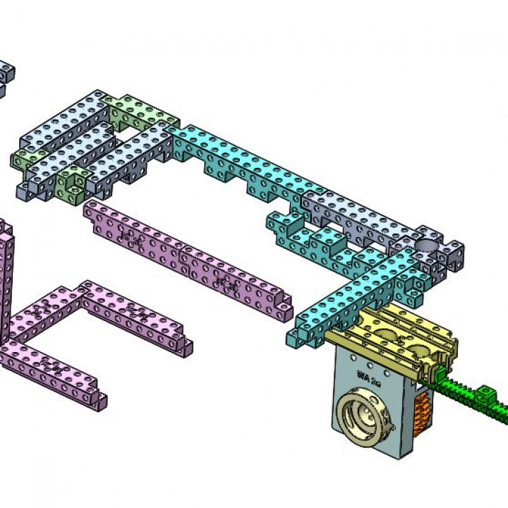3D Printable Beam - BE 3a by Bjørn Heide