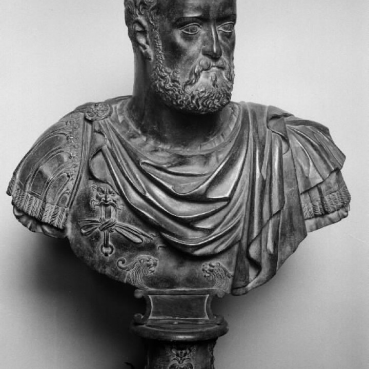 3D Printable Bust of Cosimo I de 'Medici (1519-1574) by SMK - Statens ...