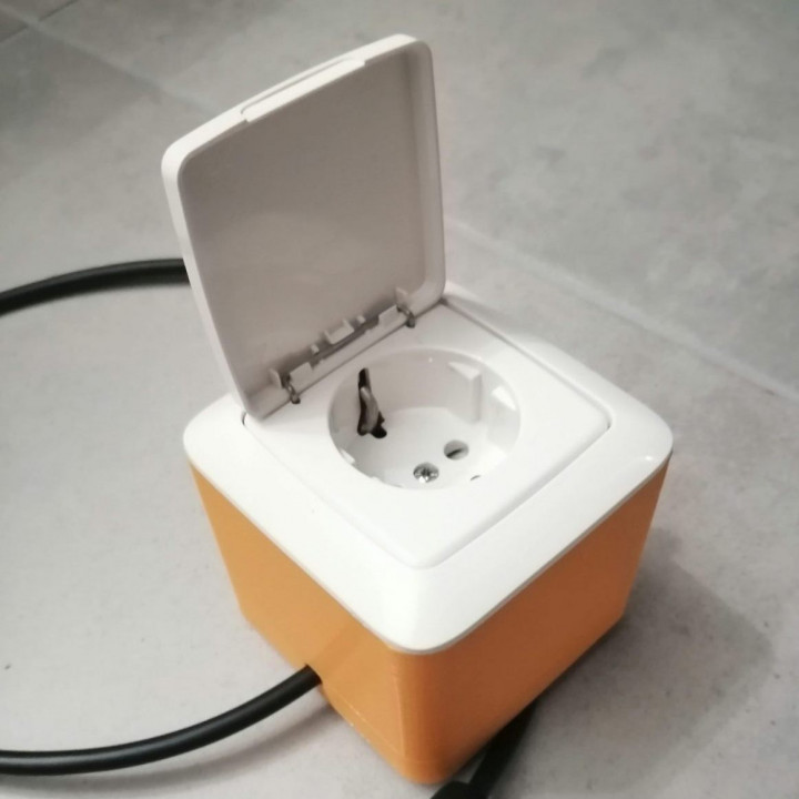 3D Printable Electric socket by Hans Schaller