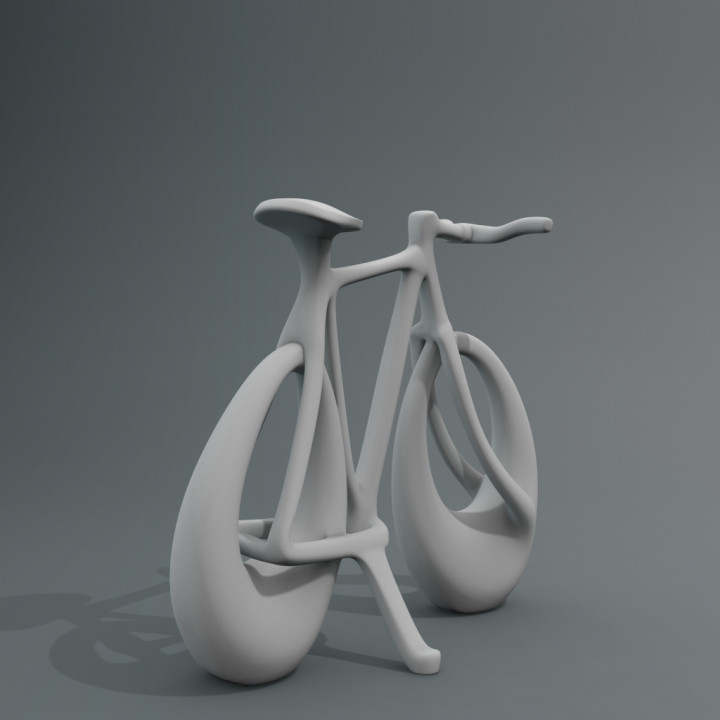 3D Printable Bike decorative object by Ignacio Sastre