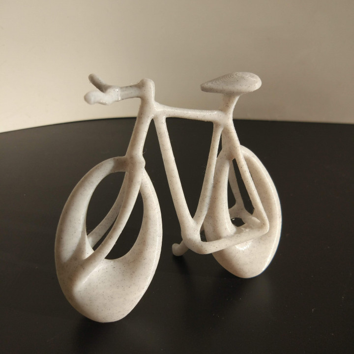 3D Printable Bike decorative object by Ignacio Sastre