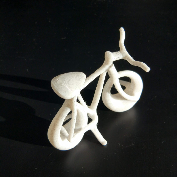 3D Printable Bike decorative object by Ignacio Sastre