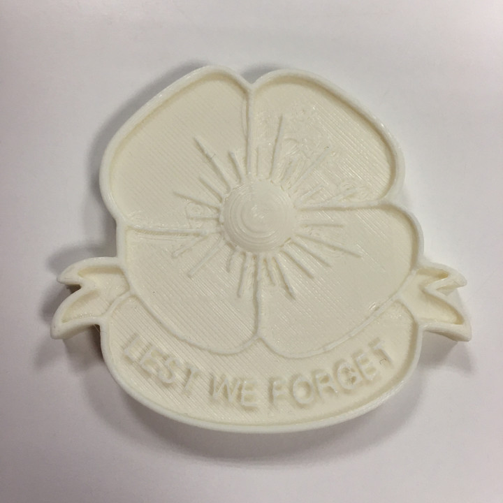 Lest We Forget Poppy (Remembrance Day) for Giant LEGO Wreath by Reddaux ...