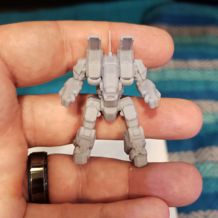 3D Print of ARC-1A Archer for Battletech by Ottsmeese