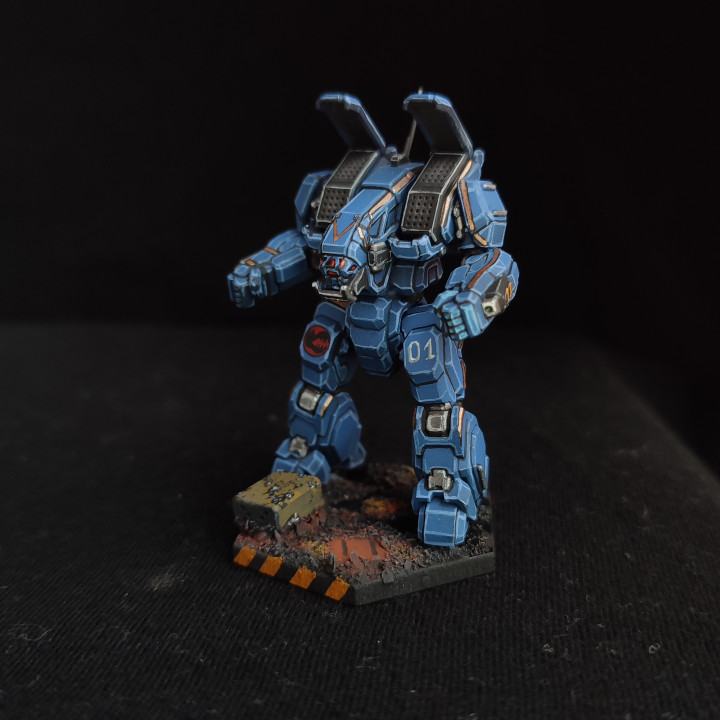 3D Print of ARC-1A Archer for Battletech by eternalwar
