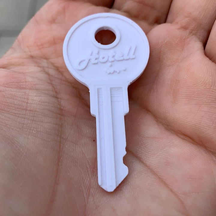 3D Printable Key by Carl Östlund