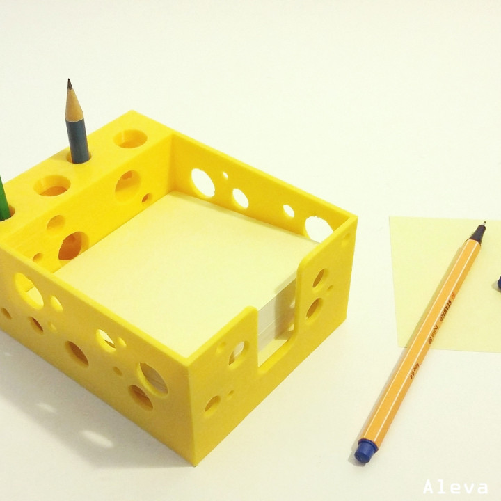 3D Printable Cheesy box by Alexis D.