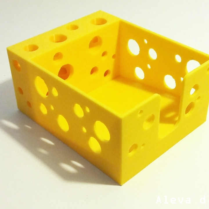 3D Printable Cheesy box by Alexis D.