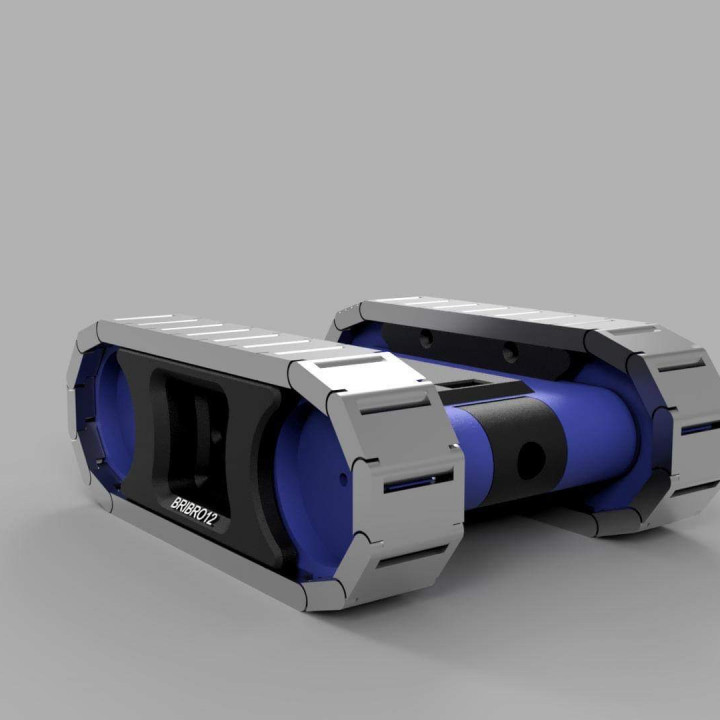 3D Printable RC FPV tank rover by Brian Brocken