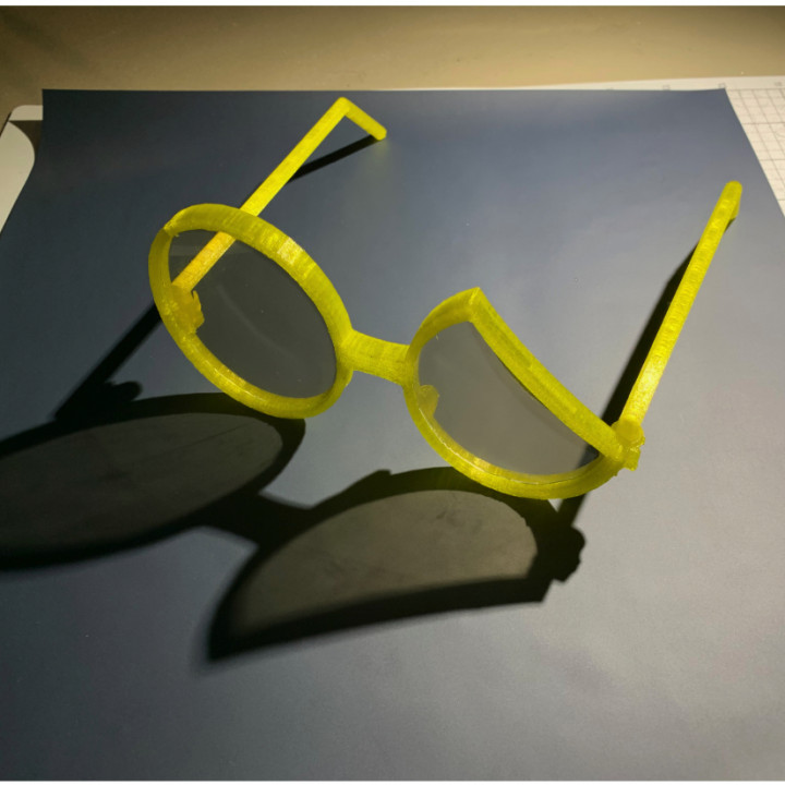 3D Printable Guzma's Skull Shades by E. P.