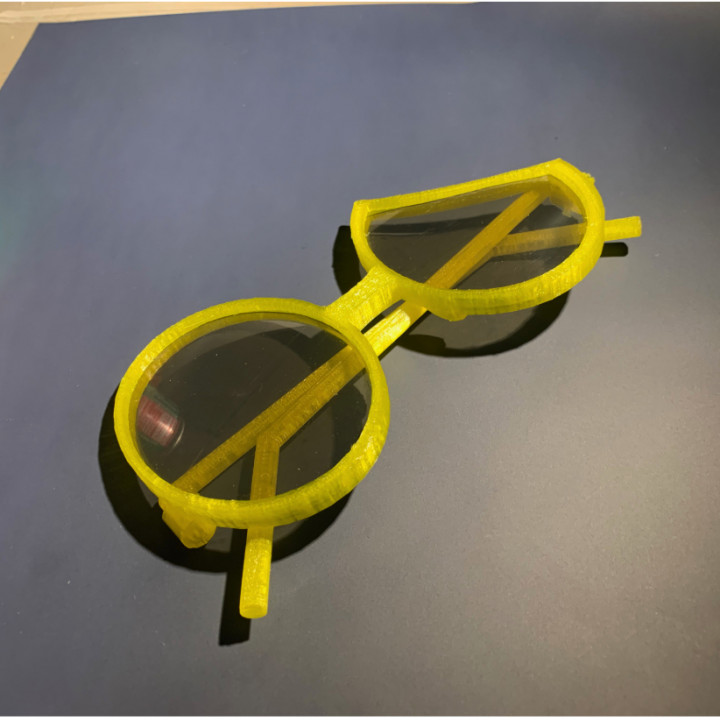 3D Printable Guzma's Skull Shades by E. P.