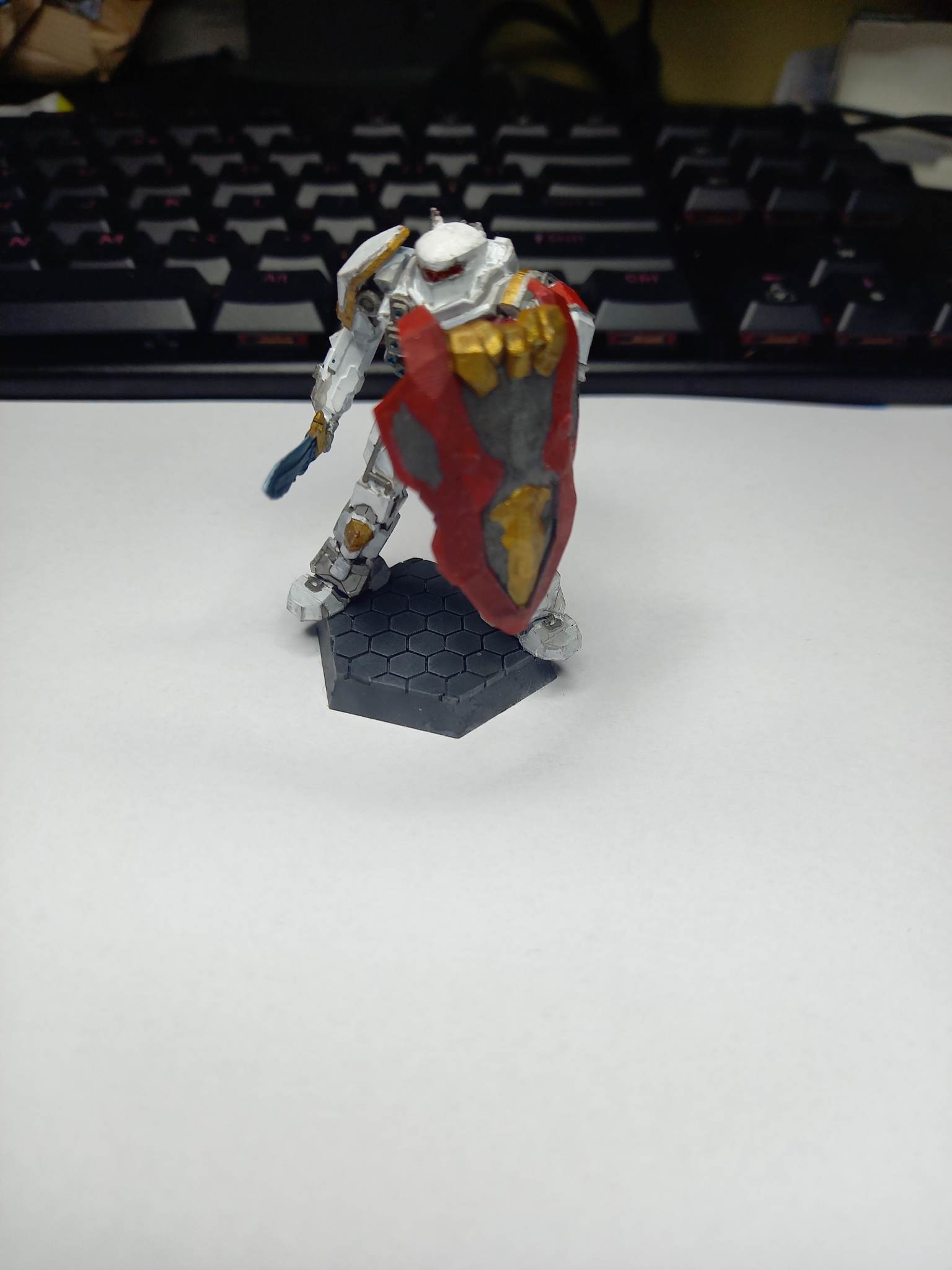 3D Printable BL-X-KNT Black Knight "Red Reaper" for Battletech by Matt ...