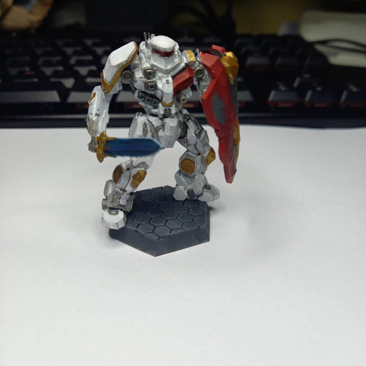 3D Print of BL-X-KNT Black Knight "Red Reaper" for Battletech by ...