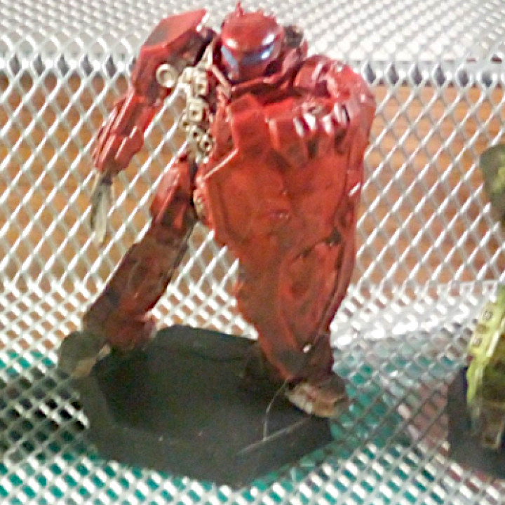 3D Print of BL-X-KNT Black Knight "Red Reaper" for Battletech by Zeoinx
