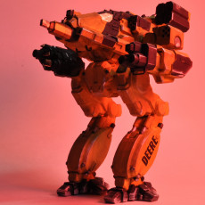 3D Printable BSW-X1, X2 & S2 Bushwacker for Battletech by Matt Mason