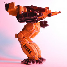 3D Printable BSW-X1, X2 & S2 Bushwacker for Battletech by Matt Mason