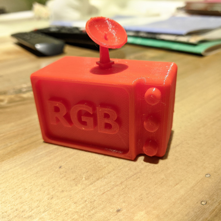 3D Printable RGB Television by RGB